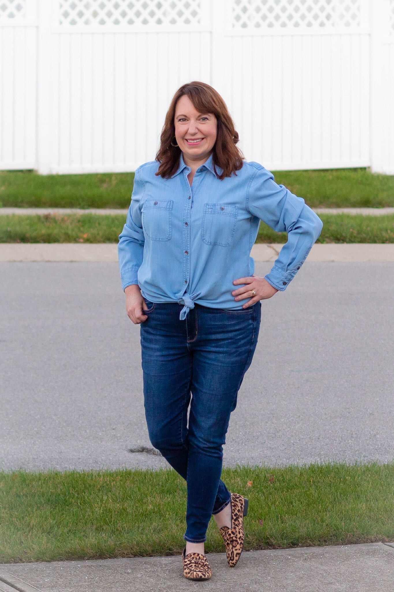 How to Look Chic in Denim on Denim – Dressed in Faith