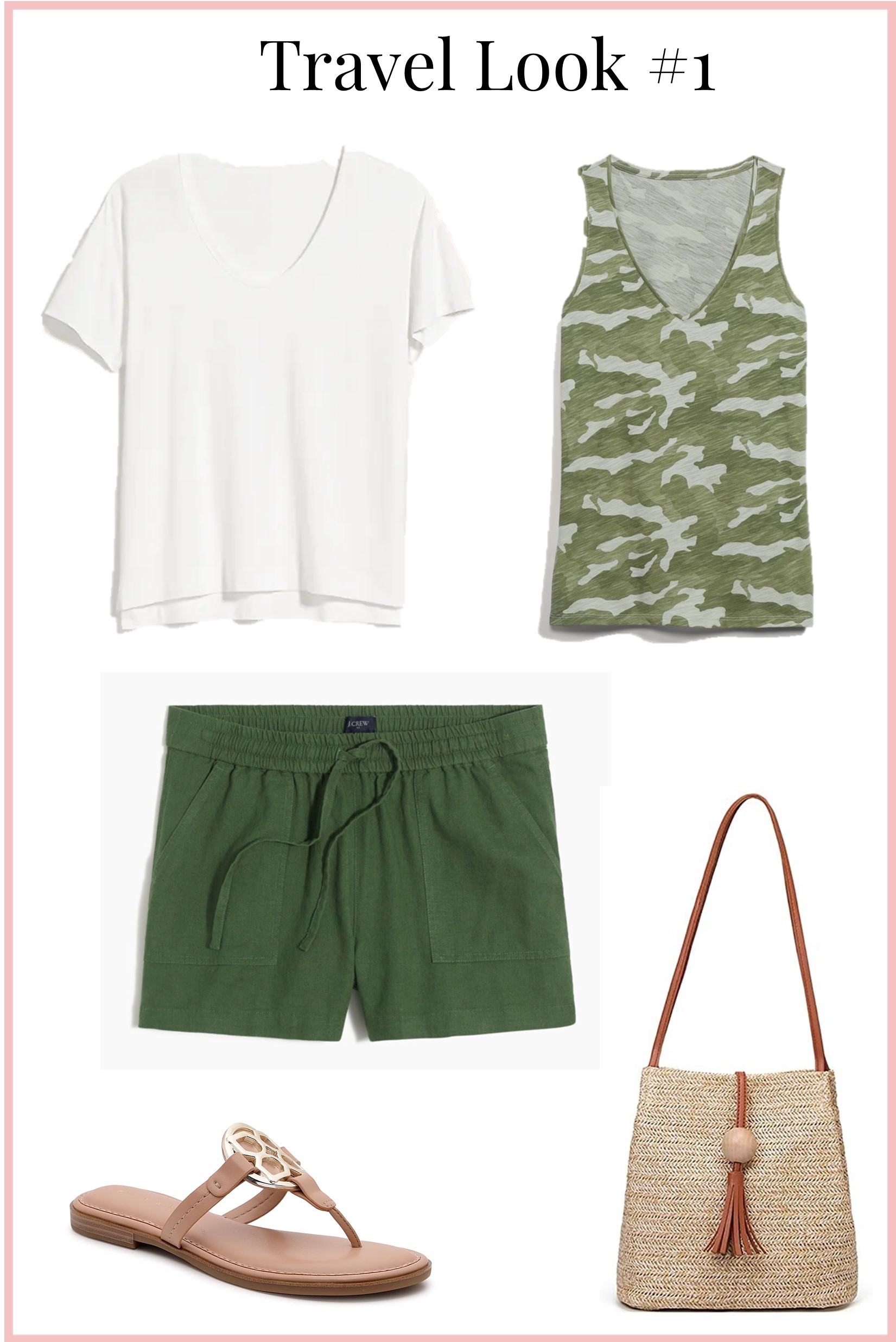Summer Travel Outfits - Dressed in Faith