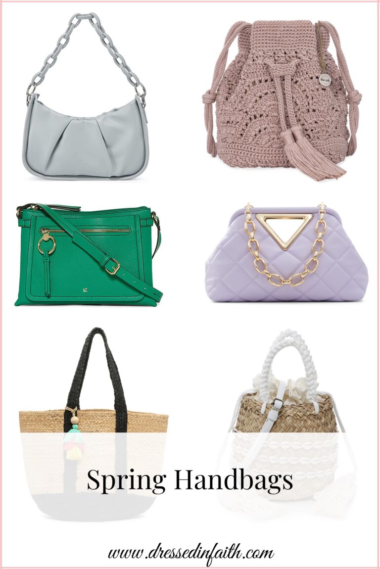Spring Handbags – Dressed in Faith