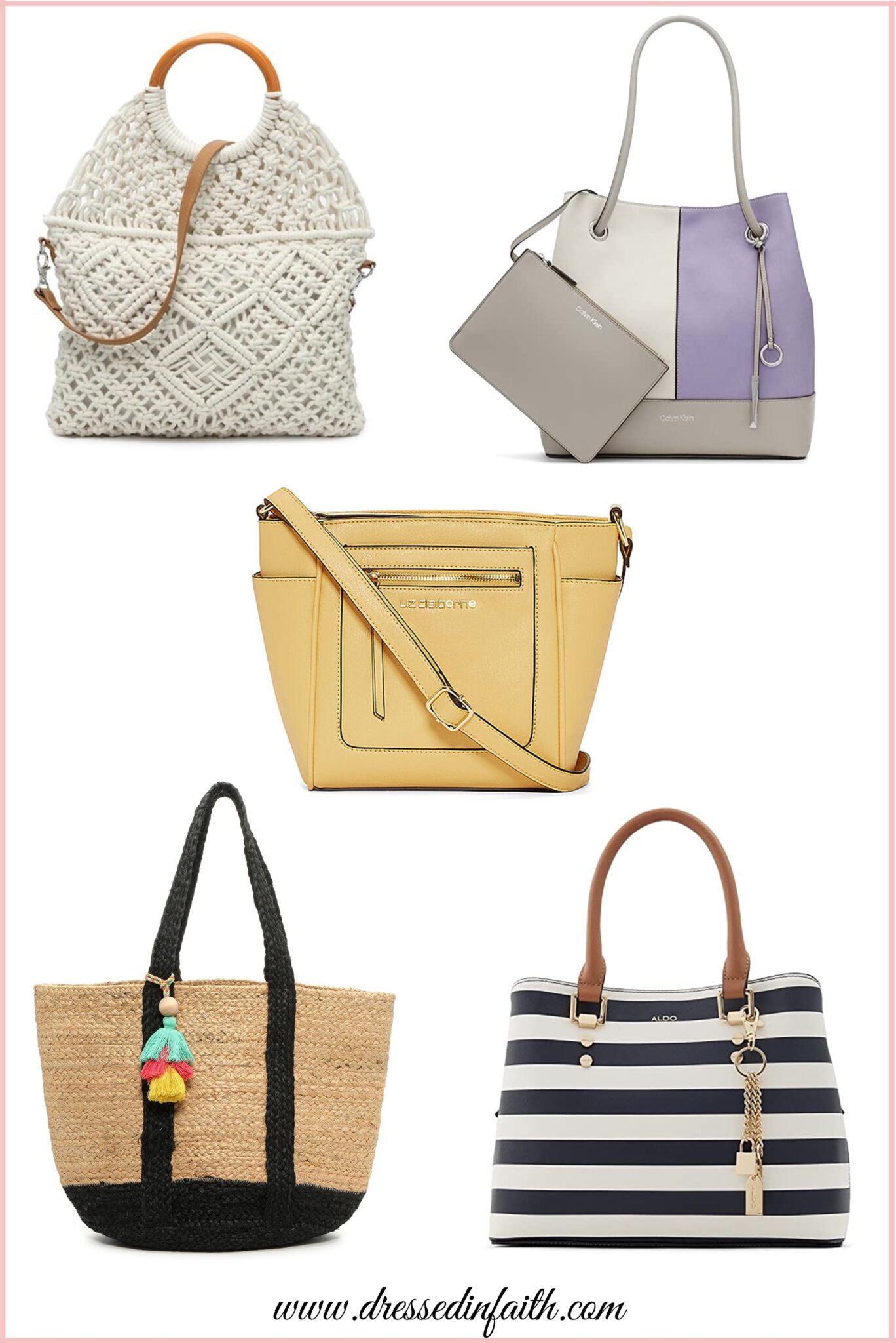Spring Handbags – Dressed in Faith