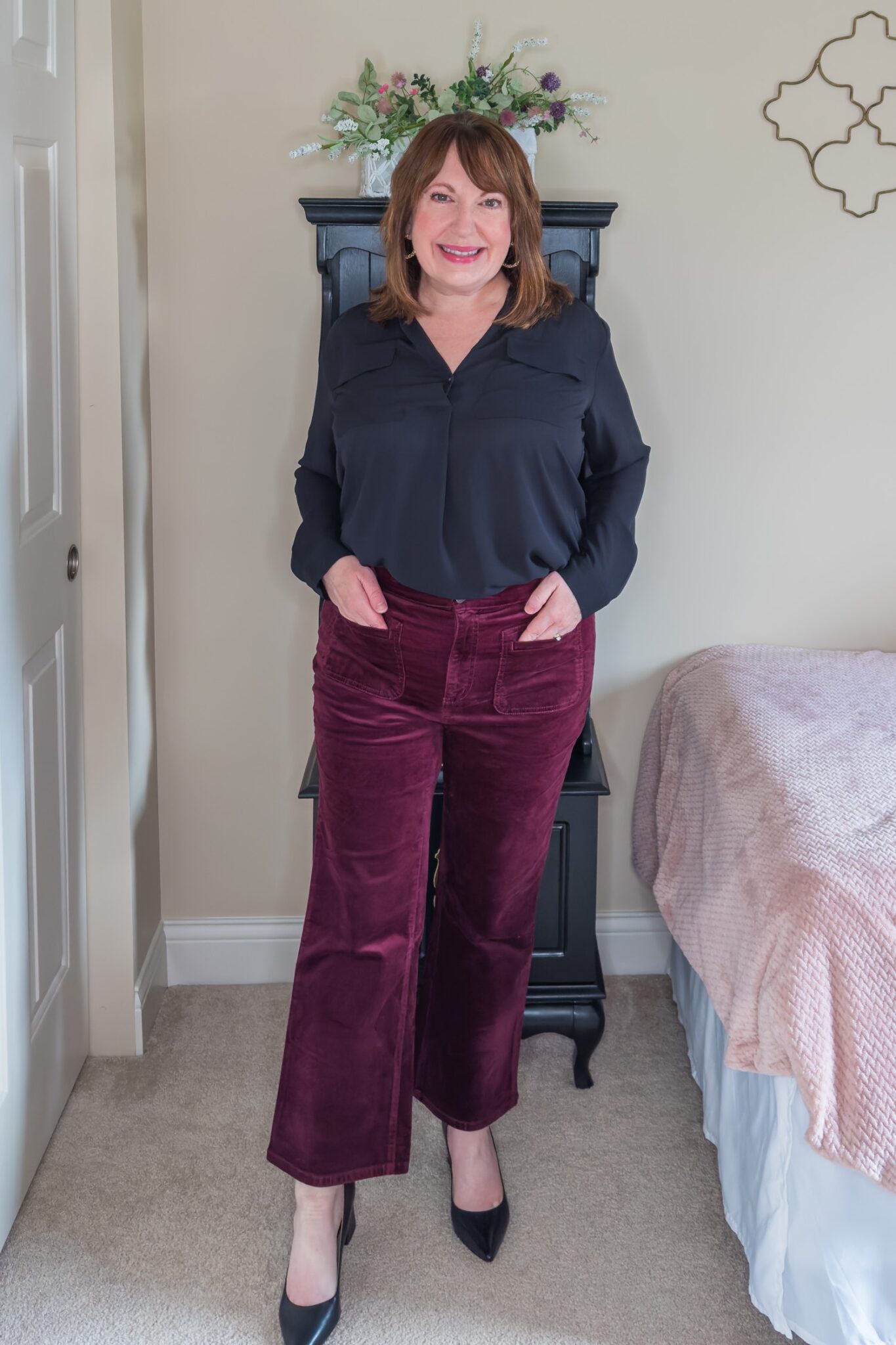 Red Velvet Pants – Dressed in Faith