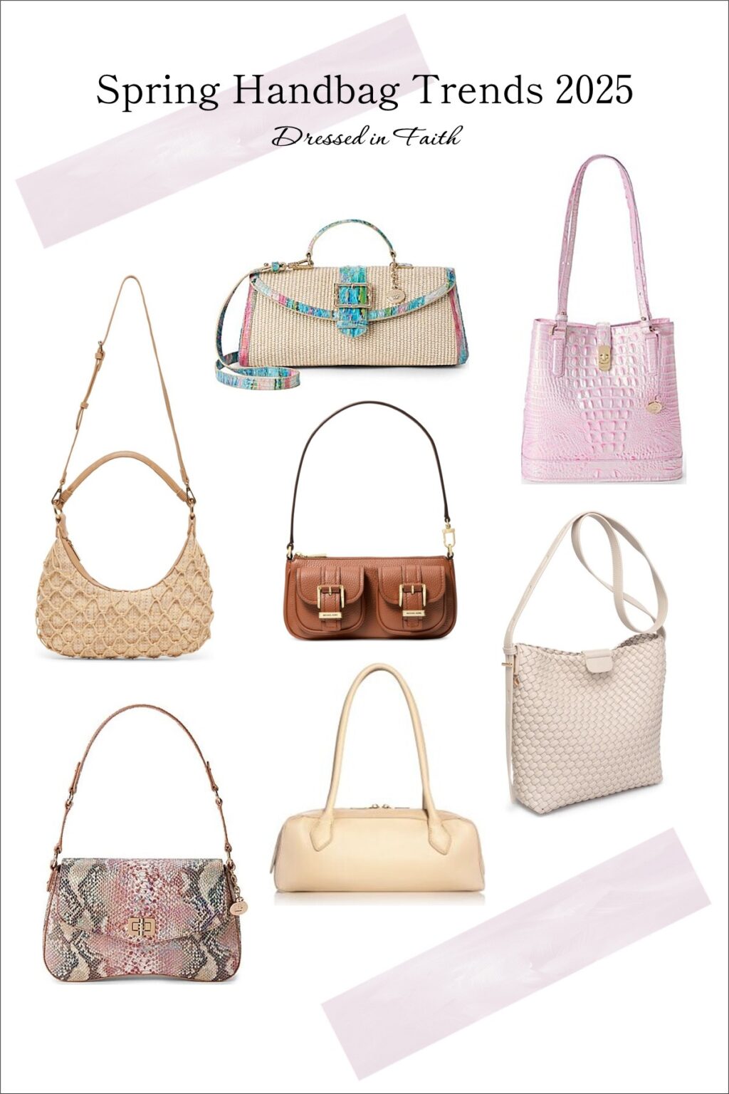 Spring Handbag Trends 2025 – Dressed in Faith