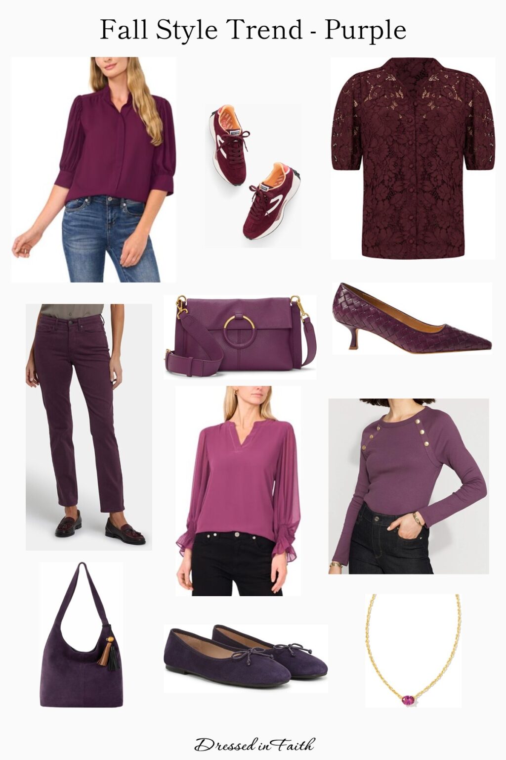 Fall Style Trend - Purple – Dressed in Faith